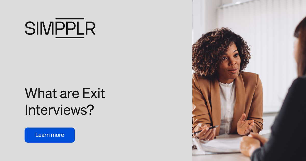 What is an Exit Interview? Example Questions | Simpplr