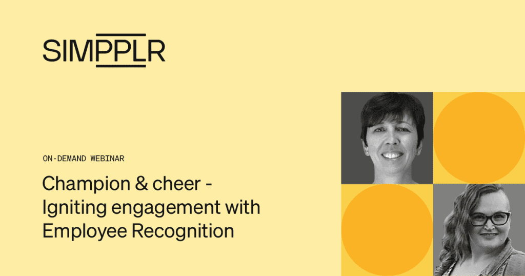 Ignite Engagement with Employee Recognition | Simpplr Webinar