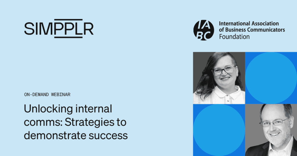 Unlocking internal comms: Strategies to demonstrate success