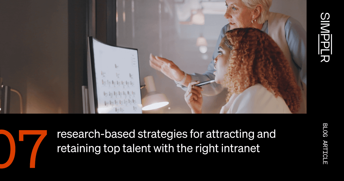 7 Strategies for Keeping Talent With The Right Intranet