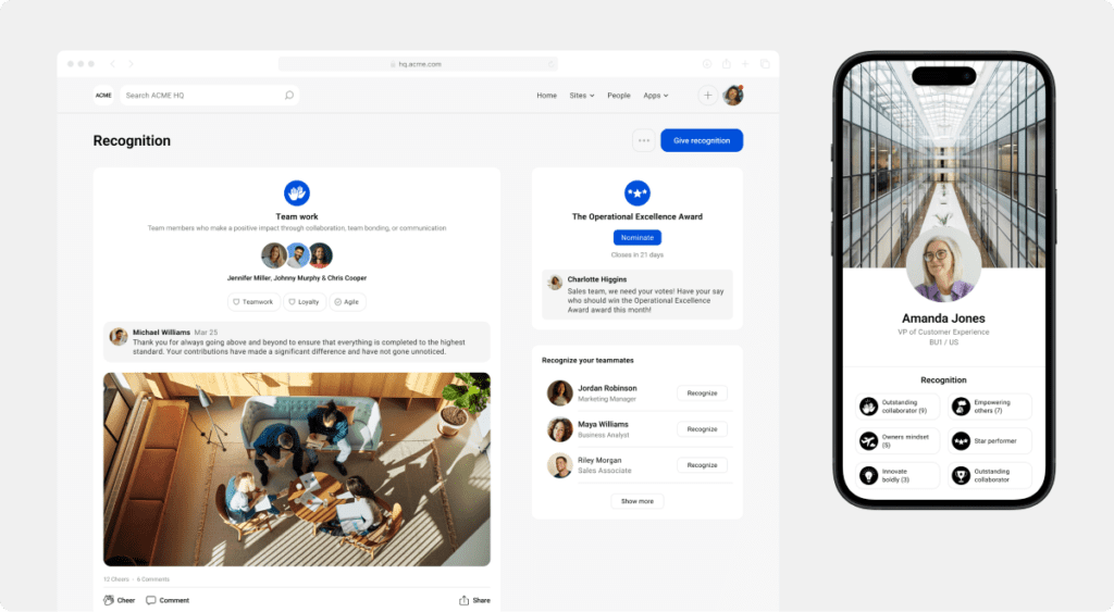Employee recognition examples for your organization | Simpplr