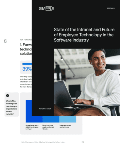 State of the Intranet and Future of Employee Technology in Software | Simpplr