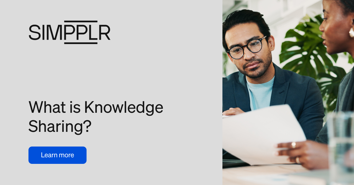 What is Knowledge Sharing? Definition & Examples | Simpplr