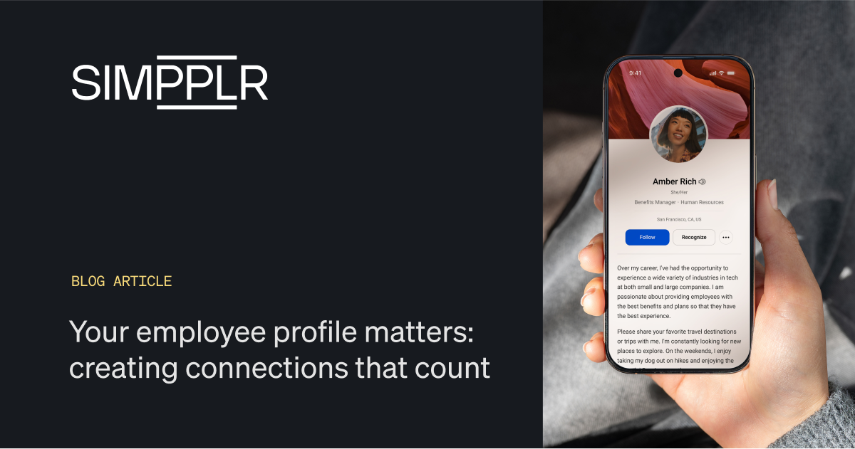 Employee Profiles: A Guide to Creating Connections | Simpplr