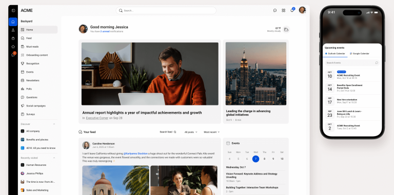 #1 Rated Employee Intranet Software - AI Intranet | Simpplr