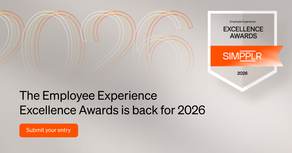 2026 Employee Experience Excellence Awards | Simpplr