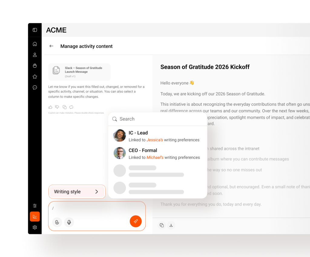 Comms AI for Internal Comms Teams | Simpplr